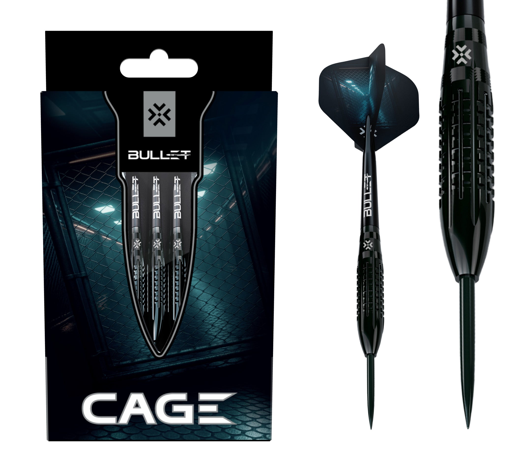 Bullet Cage Darts - Steel Tip - 90% Tungsten – Steelsicher